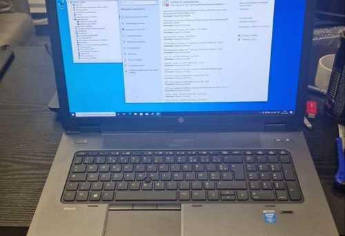 Hp zbook 17 G2 Core i7 4810Mq/16gb