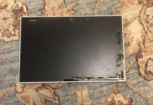 Планшет Sony xperia сломанный на запчасти