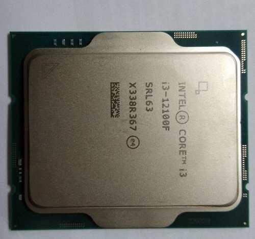 Процессор Intel Core i3 12100f oem