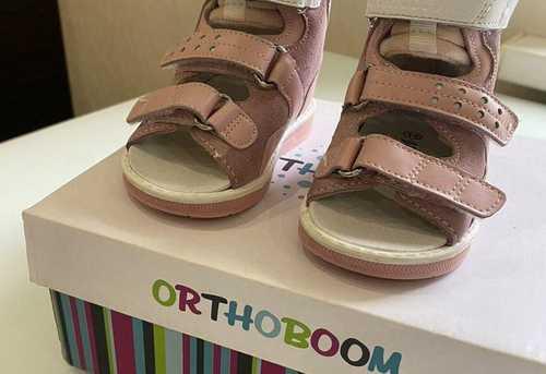 Ортопедические сандали ortoboom 19 размер