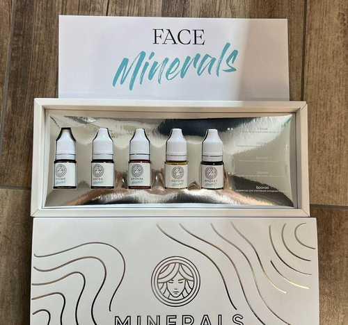 Пигменты face минеральные брови
