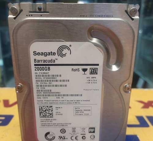 Seagate Barracuda ST2000DM001 2TB 2000 GB 2тб