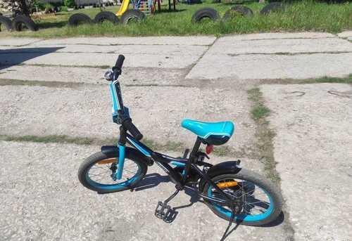 Продам велосипед детский бу размер колеса 14