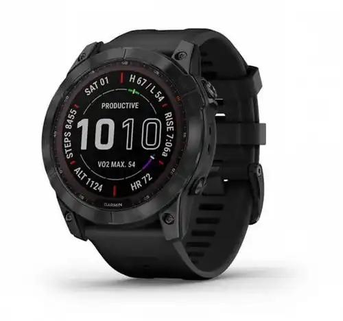 Смарт-часы Garmin Fenix 7X Sapphire Solar - Black