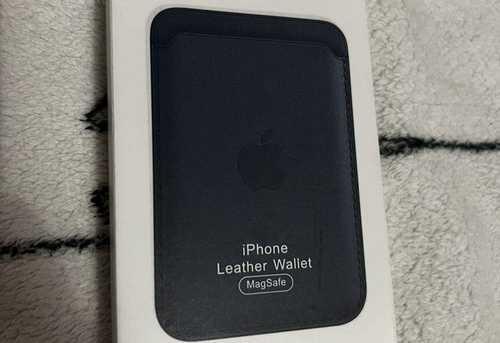 Картхолдер apple leather wallet magsafe
