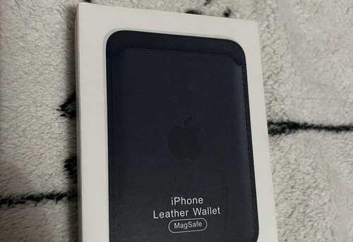 Картхолдер apple leather wallet magsafe