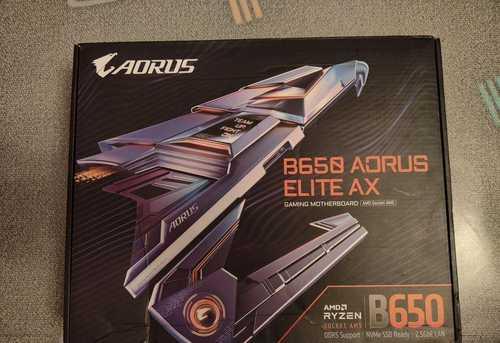 Gigabyte B650 aorus elite ax на гарантии