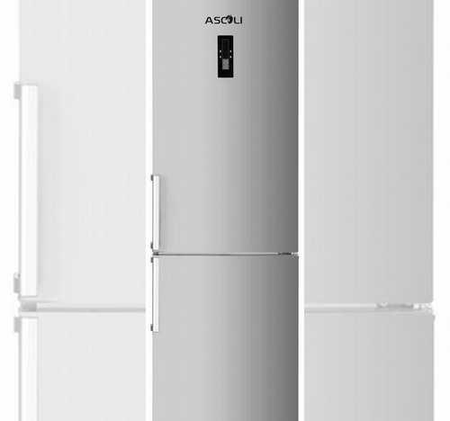 Холодильник Ascoli adrfi375WE (inox) Новый