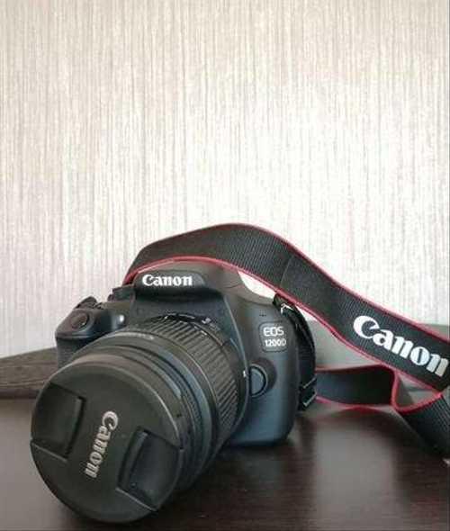 Зеркальный фотоаппарат Canon 1200d