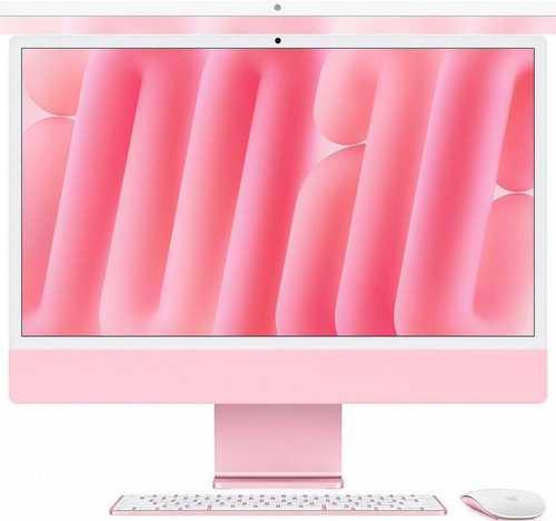 Apple iMac 24" M4 CPU 10-Core, GPU 10-Core, 16GB, 512GB, 2024 Pink MWV53