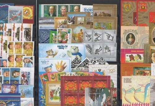 Годовой набор почтовых марок России 2012 год
