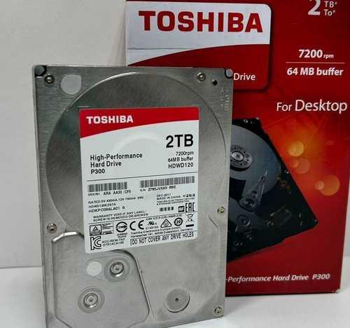 Жесткий диск Toshiba 2 TB P300