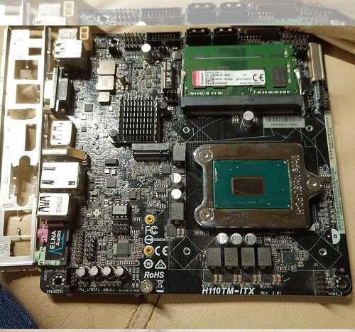 ThinItx Asrock h110tm-itx   i7-8700h(qnvh)