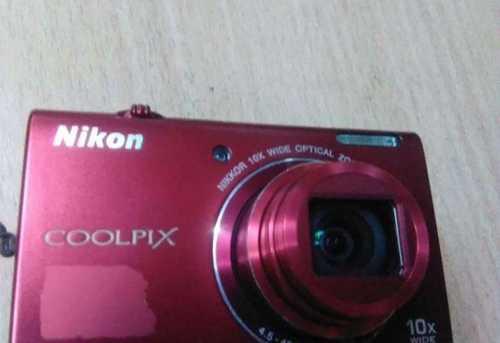 Компактный фотоаппарат nikon S6200