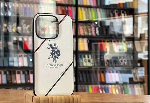 Чехол на iPhone 15 pro U.S Polo Assn