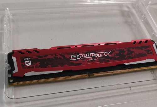 Оперативная память DDR4 Ballistix sport 8Gb 2400MH