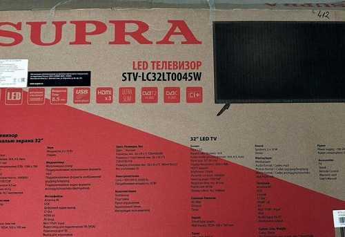 Телевизор supra 32"