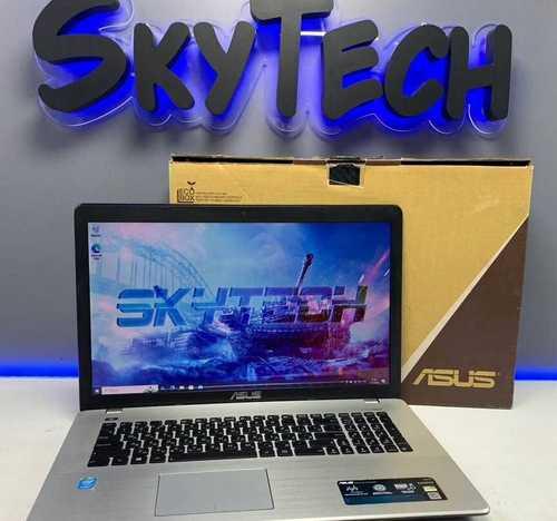 Мощный Asus 17.3/Core i7/GeForce/8gb/SSD 500gb