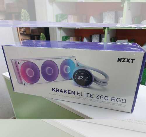 Kraken Elite 360 RGB Black/White (Новые)