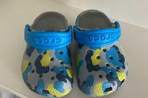 Сланцы детские crocs