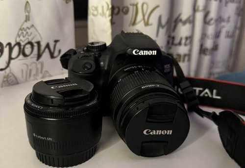 Canon 650D kit 18-55 + 50mm f/1.8 II