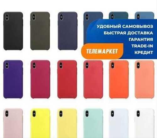 Накладка силикон Silicone Case для iPhone Xr Red