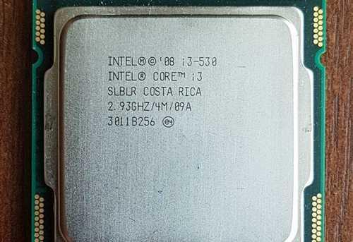 Процессор Intel Core i3 530 под LGA1156
