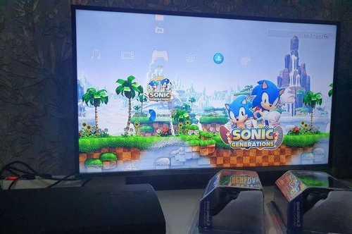 Sony ps3 slim прошитая 320гб