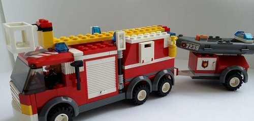 Lego City 7239 Пожарная машина