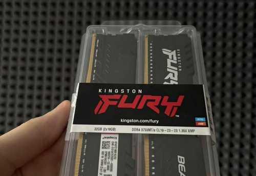 Оперативная память Kingston 32Gb DDR4 3733MHz
