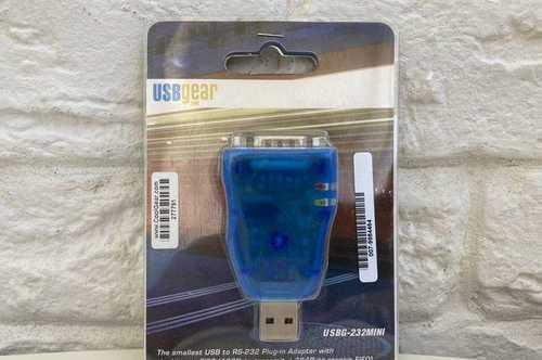 Преобразователь USB в RS-232 usbgear usbg-232mini