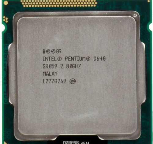 Процессор Intel Pentium G640