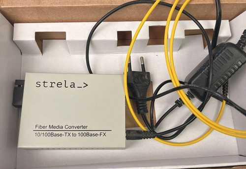 Strela fiber media converter