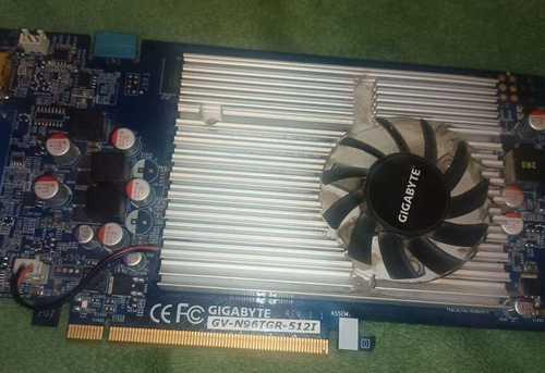 Видеокарта nvidia GeForce 9600 GT gigabyte