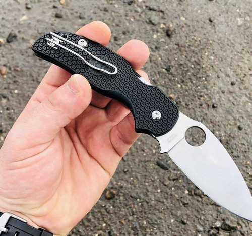 Складной нож Spyderco Sage чёрный