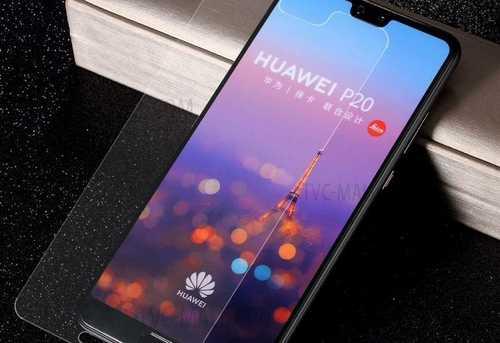 Huawei P20 PRO защитная плёнка и чехол-бампер