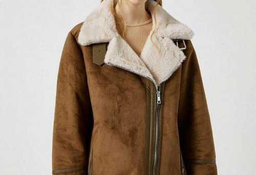 Дубленка авивтор Pull&Bear оригинал