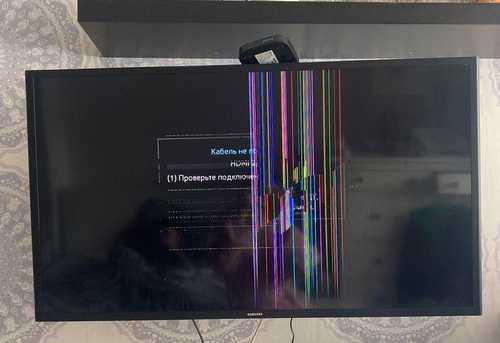 Телевизор samsung led разбит экран