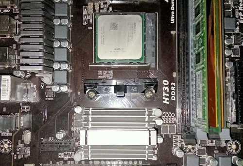 Комплект FX 8320e + gigabyte GA-970A-DS3P + 8gb