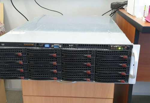 Сервер SuperMicro 3U/2xL5520/12x4GB/CSE-836/2x800W