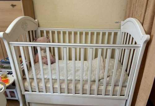 Детская кроватка с комодом Pali