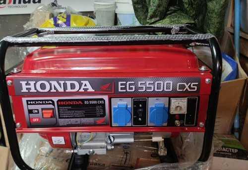Бензиновый генератор Honda EG 5500 CXS