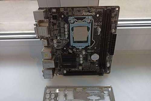 Материнская плата ASRock H81M-ITX, s1150