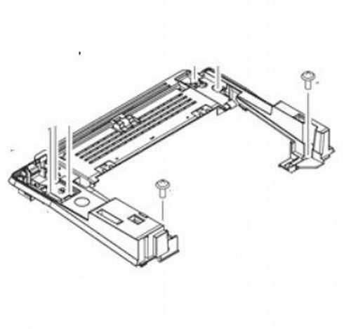 Крышка верхняя HP LJ M 230 RL2-2927-000