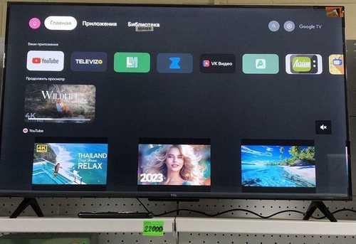 43" Телевизор TCL 43Р637 Smart TV