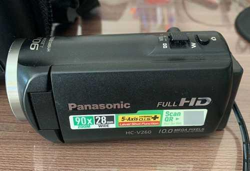 Видеокамера panasonic hc v260