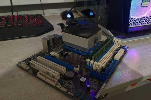 Комплект AMD Phenom II X4/8Gb DDR3/Плата/Кулер