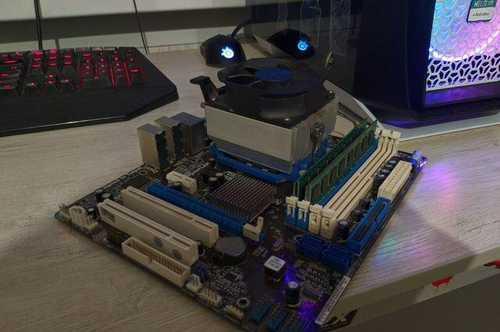 Комплект AMD Phenom II X4/8Gb DDR3/Плата/Кулер