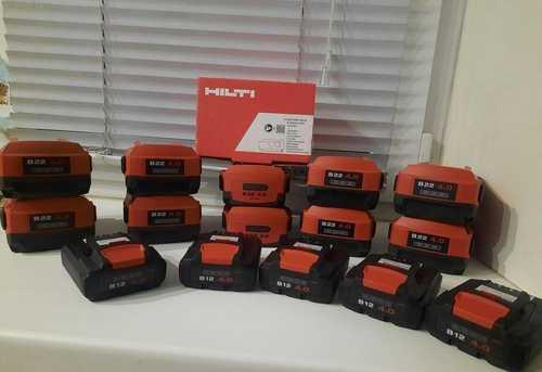 Акб и зарядки Hilti, Хилти