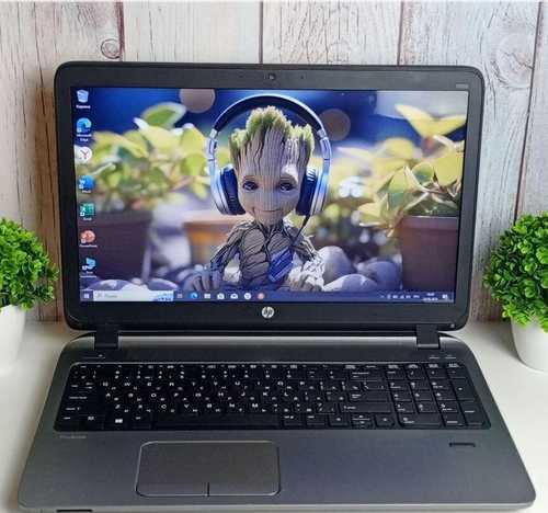 Ноутбук HP/SSD/I3/6гб